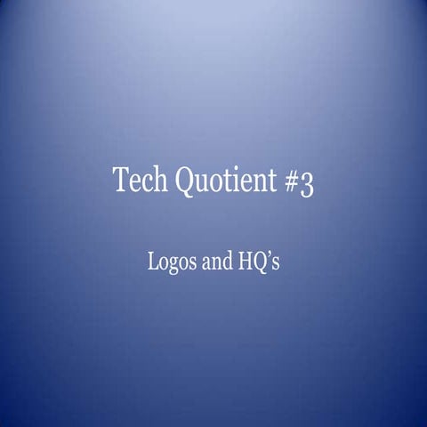 Tech quotient #7 | PPTX