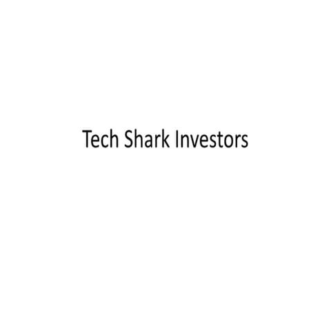Tech shark investors | PDF | Zoos & Aquariums | Attractions