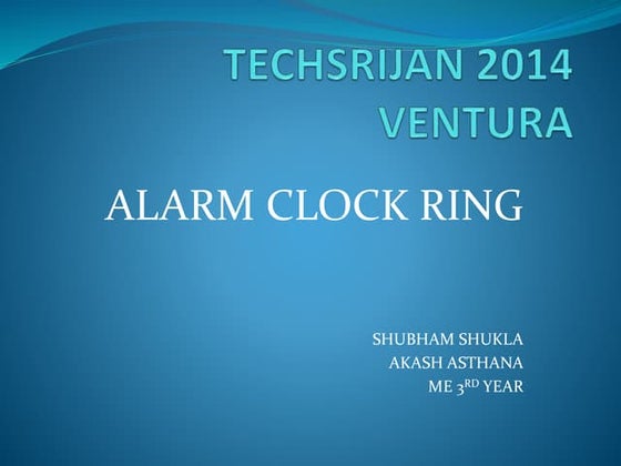 Digital clock | PPTX