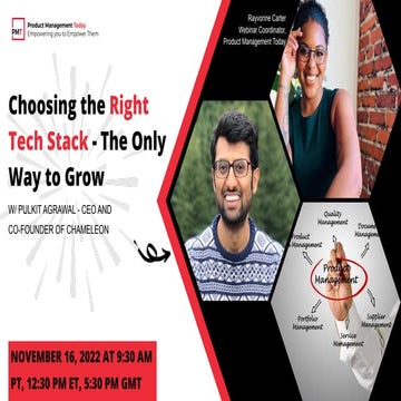Choosing the Right Tech Stack –– The Only Way to Grow | PDF