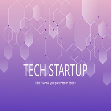 Tech Startup Purple variant variant variant | PPT