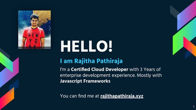 Selecting The Best Javascript Web Framework Ppt