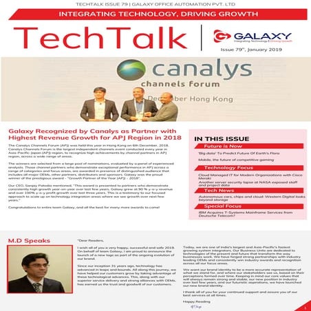 TechTalk January 2019 | PDF
