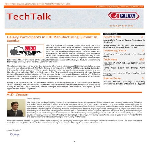 Techtalk March 2018 | PDF