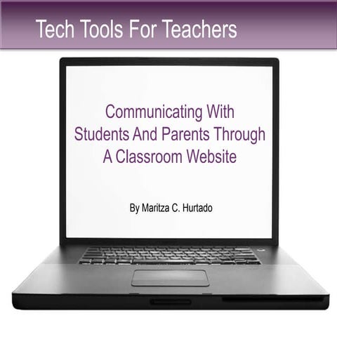 Creating a Classroom Website Using Weebly | PPTX | Web Development ...