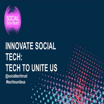 Tech to Unite Us - pre-application presentation | PPTX