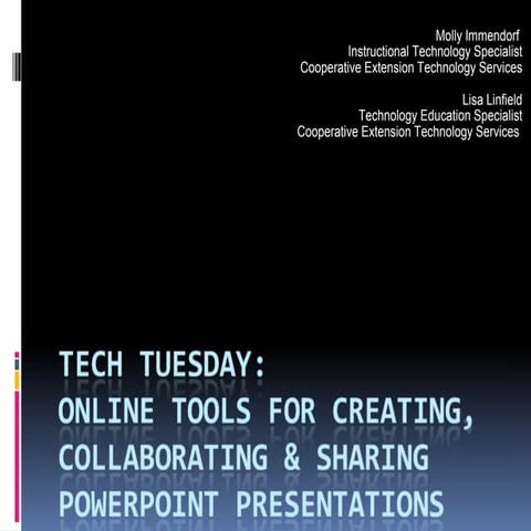Tech tuesday april_2010__revised | PPT | Technology & Computing