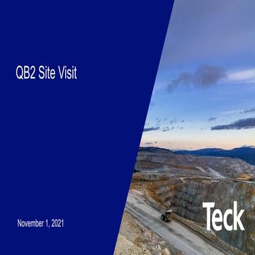 Qb2 Site Visit | PDF