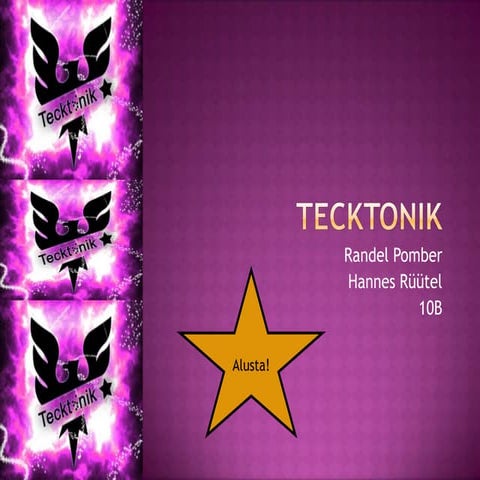 Tecktonik | PPTX