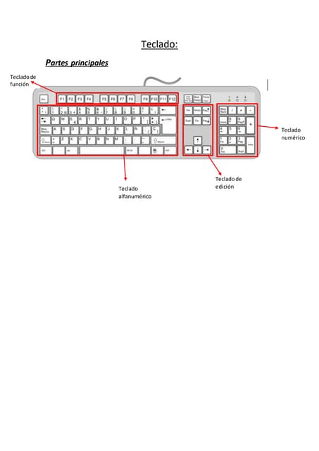 Partes del teclado | PPT
