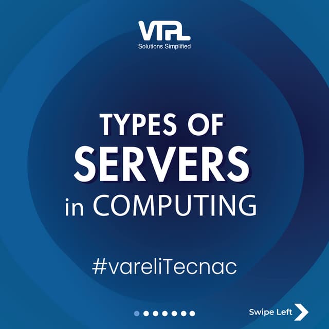Different Types of Servers | Vareli Tecnac | PDF