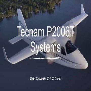 Tecnam p2006 t systems | PPTX