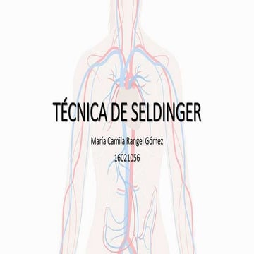 Tecnica de seldinger | PPTX