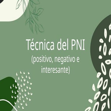 Tecnica pni | DOCX