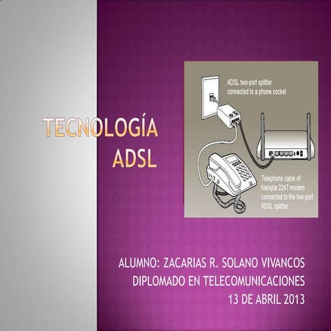 Comunicaciones ADSL | PDF