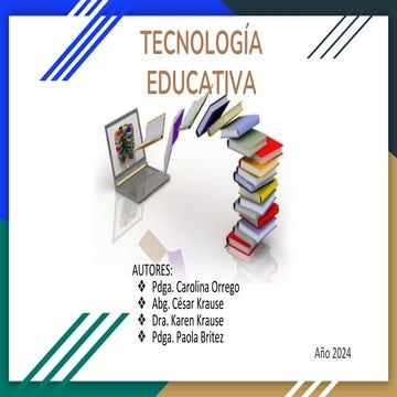 TECNOLOGÍA PARA LA DIDACTICA EN LA EDUCACION SUPERIOR | PPTX | Technology & Computing
