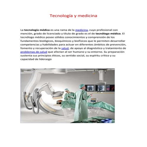 Tecnología en salud historia ilustrado | PPT