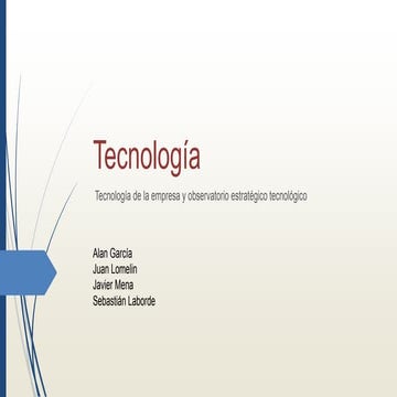 Tecnologia | PPTX