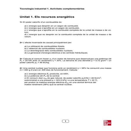 activitats complementaries | PDF