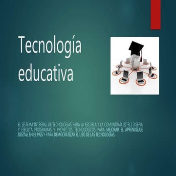 Tecnologia en la educacion | PPTX