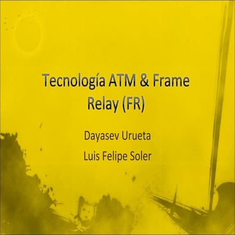 Frame Relay & ATM | PPT