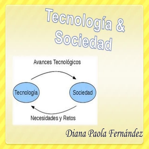 Tecnologia y sociedad actividad no. 1 | PPTX