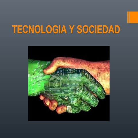 Tecnologia y sociedad actividad no. 1 | PPTX