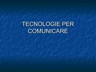 Comunicatore CAA | PPT