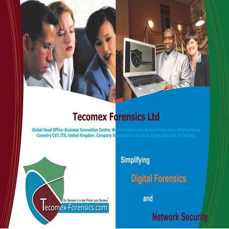 Tecomex Forensics Brochure 2014 | PDF