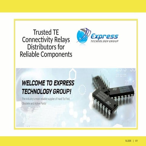 Trusted TE Connectivity Relays Distributors for Reliable Components | PPT