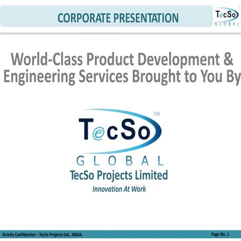 Solar Systems By Tecso Projects Limited, Vadodara | PPTX
