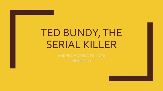 Ted Bundy Research Paper | PDF | True Crime | Genres