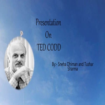 Ted codd | PPT
