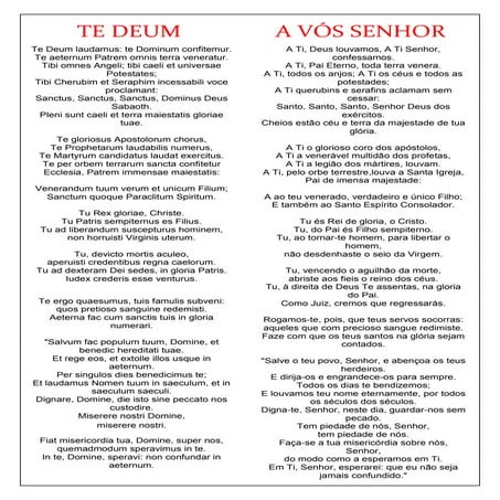 Te deum | PDF