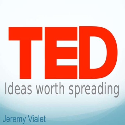 Ted evaluation | PPT