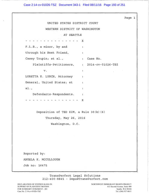 Credible Fear Review From Immigration Judges | PDF