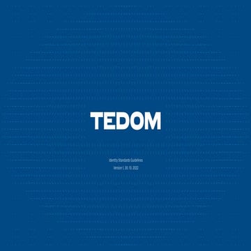 TEDOM Identity Standards Guidelines | PPT