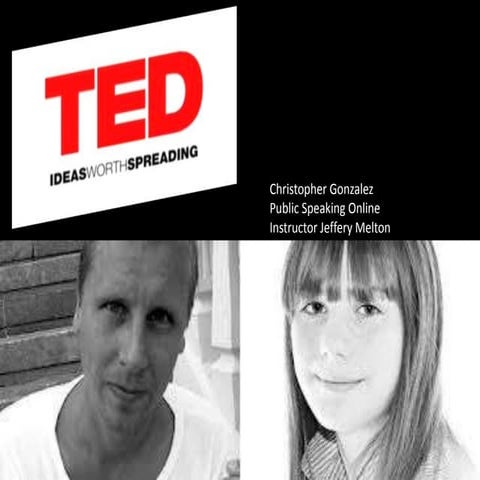 TED presentation assignment | PPTX | Science