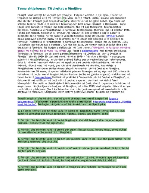 Folja ne kohen e tashme | PPT