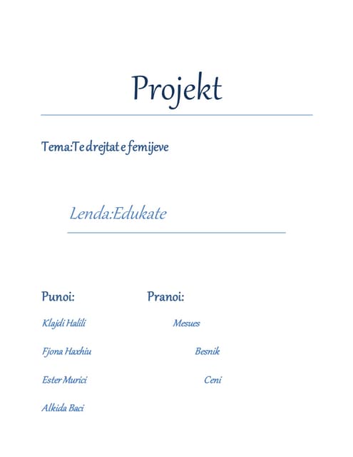 Menyrat dhe kohet e fojes si dhe zhgjedhimi i tyre ne veta | DOC