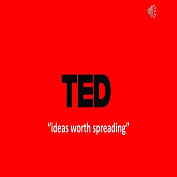 Ted report revised | PPT