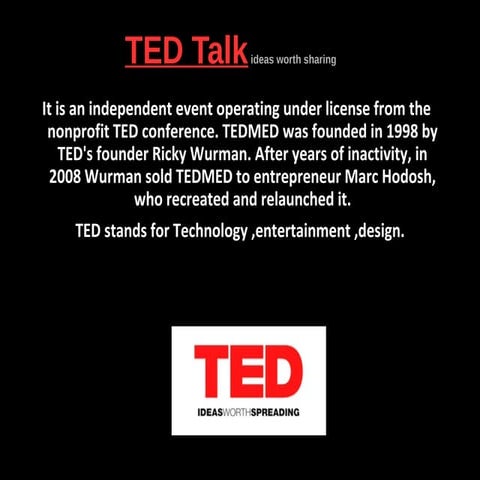 TedTalk | PPT