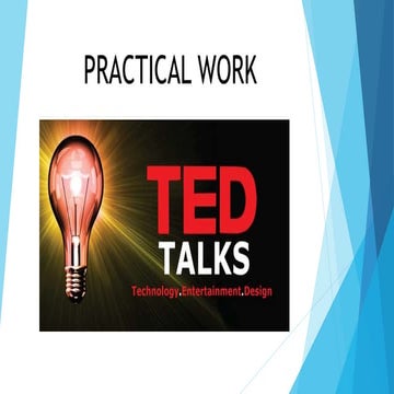 Ted talks t | PPT
