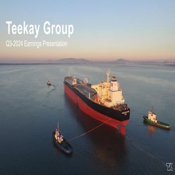 Teekay Group Q3-24 Earnings Presentation | PDF