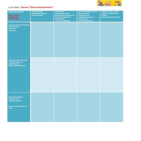 Teema oma kehittyminen | PDF