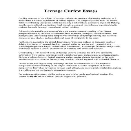 Teenage Problems Essay.pdf