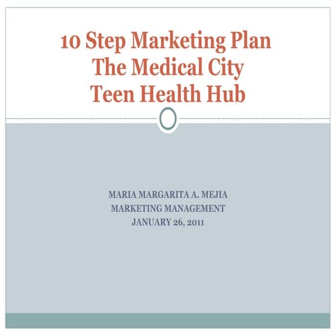 Teen health hub | PPT