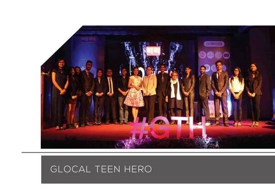 Glocal Teen Hero Concept | PPT