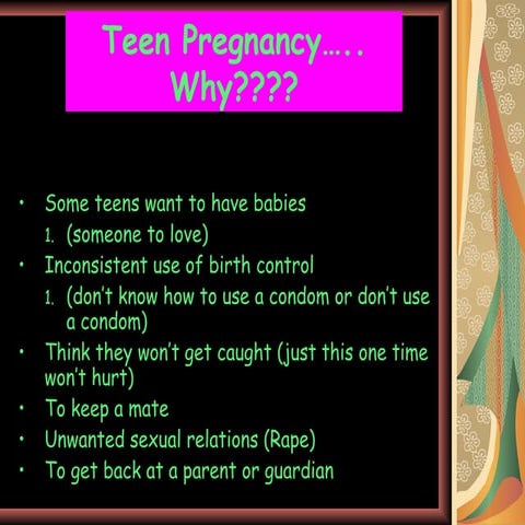 Teen pregnancy | PPT