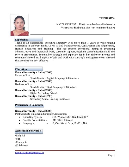 Tami Goff Chahine's Resume' | DOCX